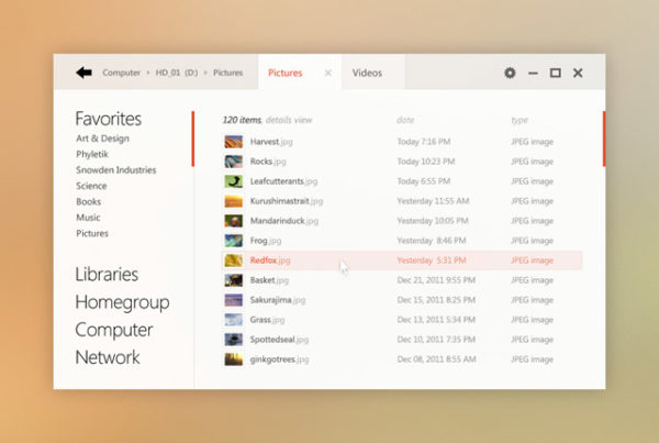 Windows UI Concept ~ What Windows 8 Should Look Like - mmminimal