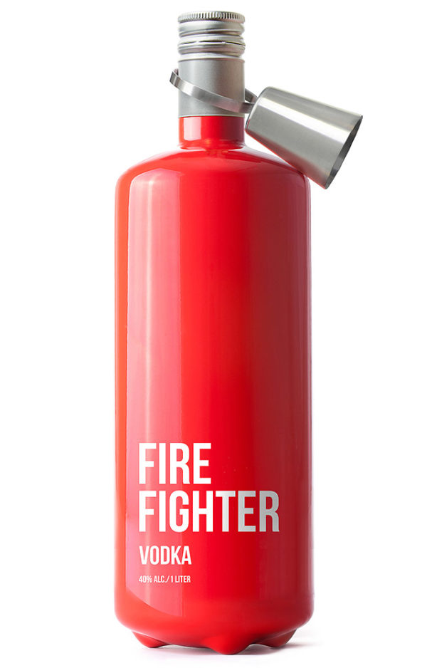 Fire Fighter Vodka ~ Only For Use In Case of Party! - mmminimal