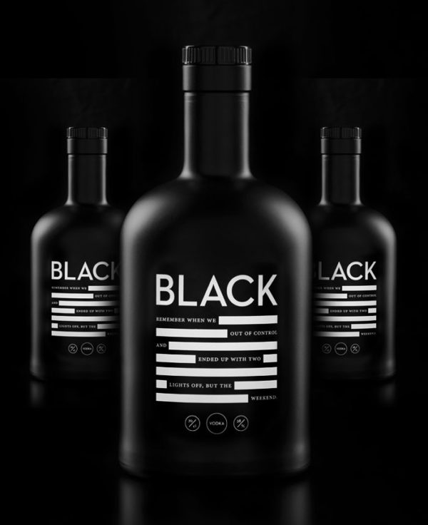 Black Vodka - mmminimal
