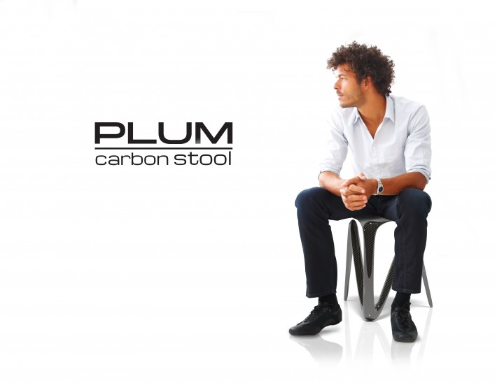Plum Stool - mmminimal
