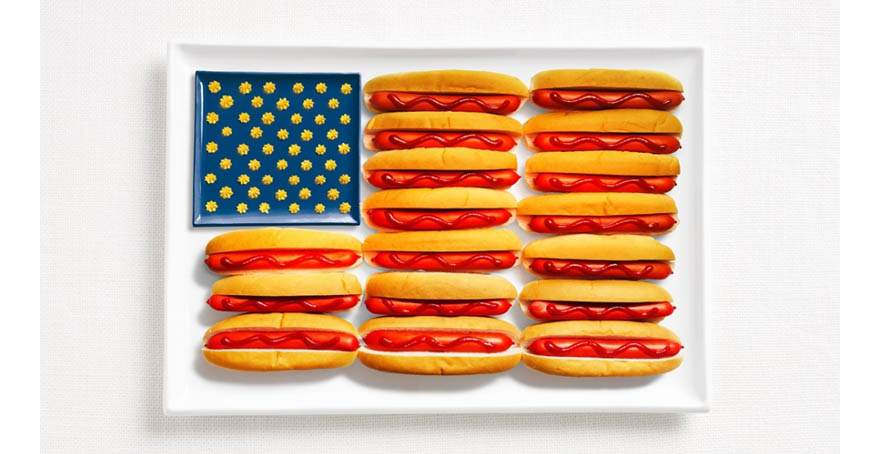 National Food Flags - mmminimal